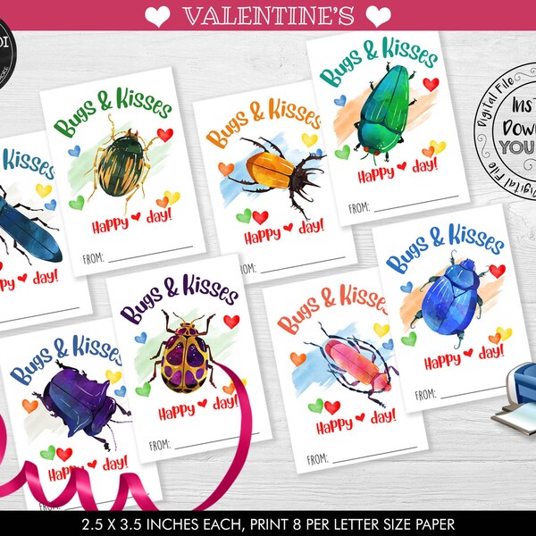 Class Valentines - Etsy