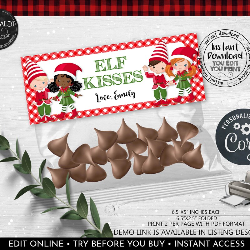 Elf Kisses - Etsy