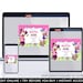 Editable Minnie's Bow-tique Invitation Printable Minnie Birthday Party ...