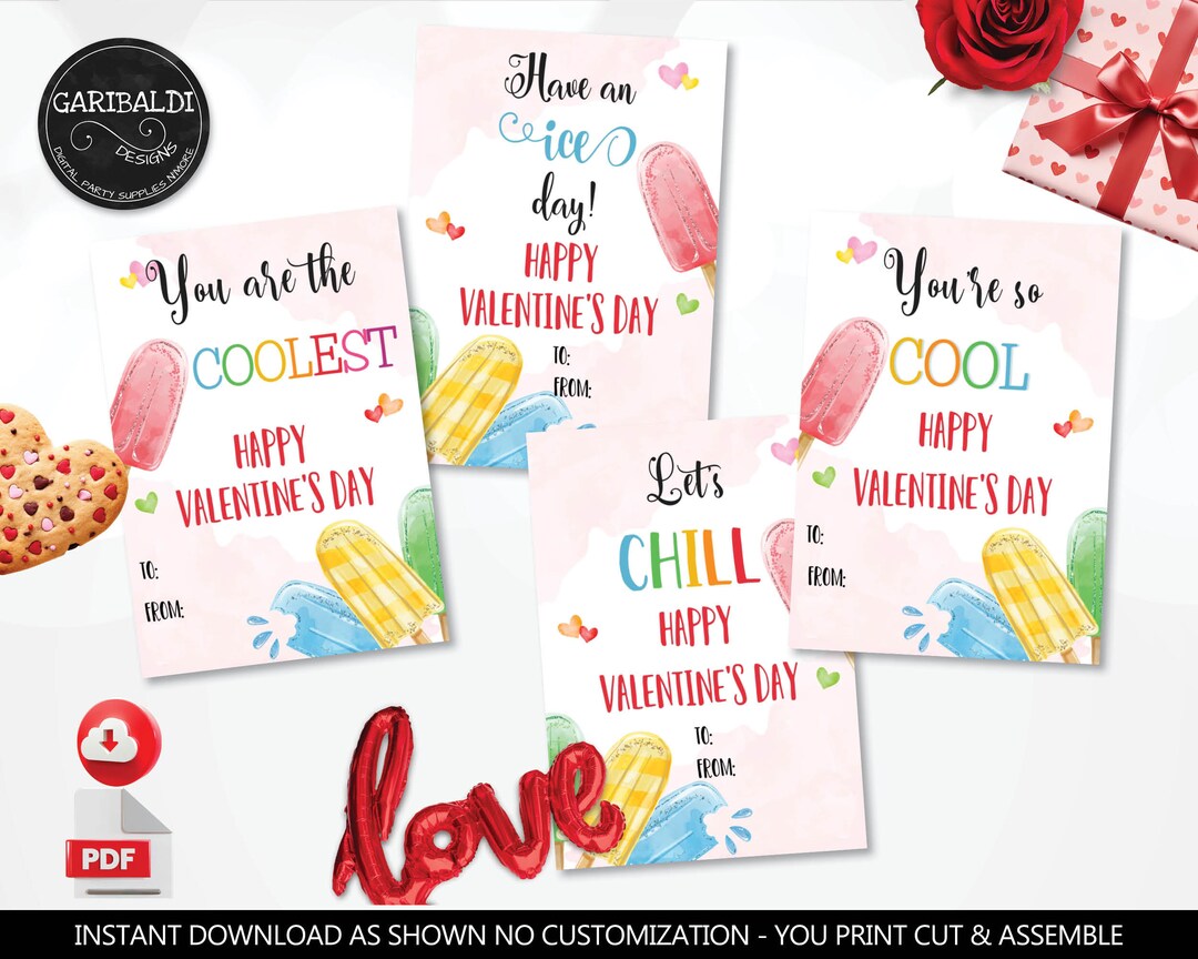 Printable Valentine's Day Cards Gnomes Valentine's Day School Teacher ...