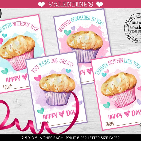 Valentine Favor Tags - Etsy