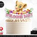 Printable Baby Shower Cake Topper, Nala Baby Shower Centerpiece, Nala ...