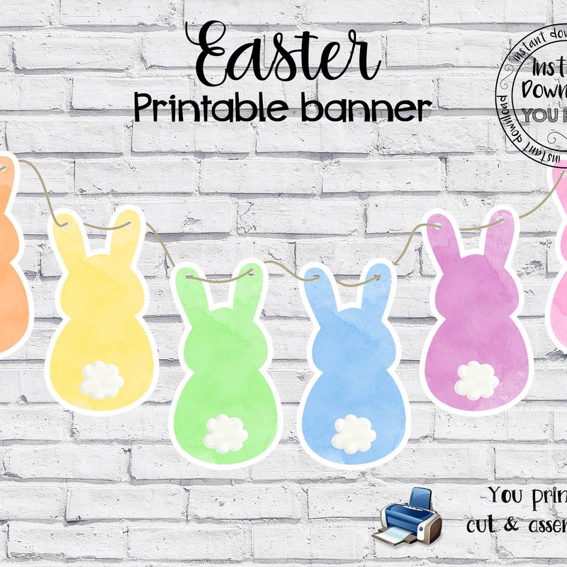 Easter Banner - Etsy