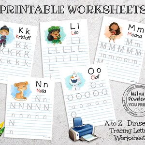 Alphabet Tracing Worksheets, Alphabet Activity, Alphabet Writing ...