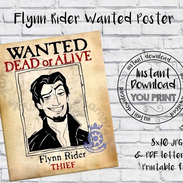 Wanted Poster - Etsy