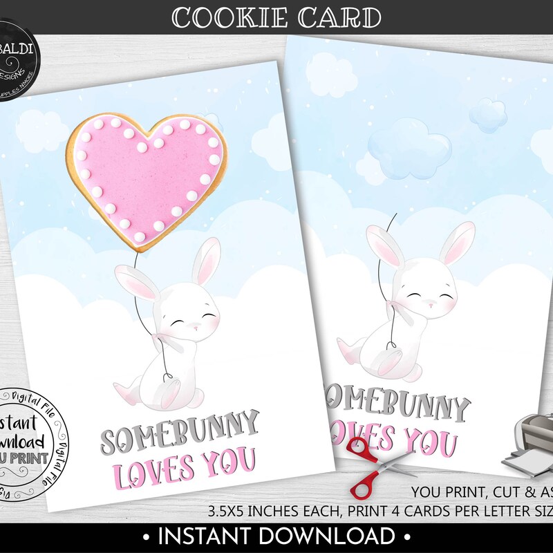 Some Bunny Loves You Card - Etsy