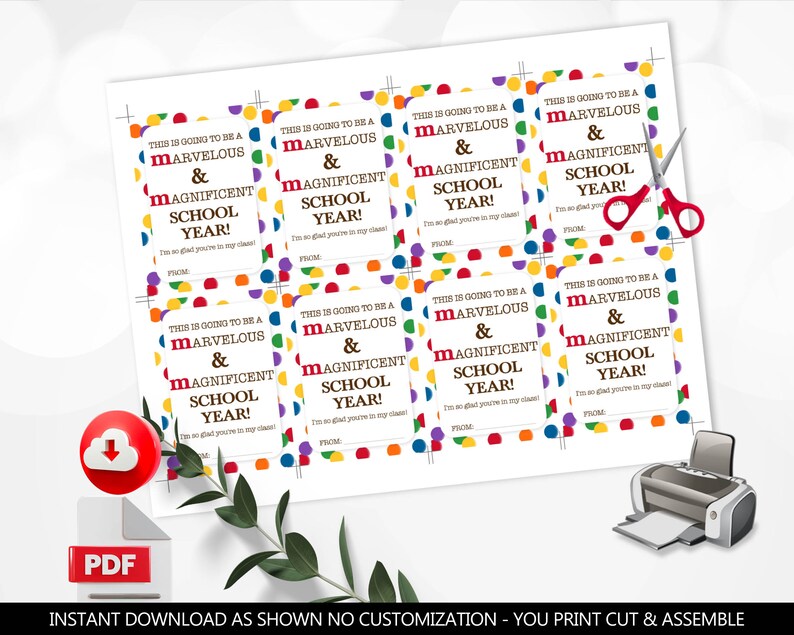 Back to School Tag This is Going to Be a Marvelous and Magnificent ...