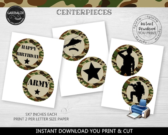 Army Centerpieces