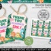 Editable Dinosaurs Favor Tags Dinosaurs Gift Tag Instant Download ...