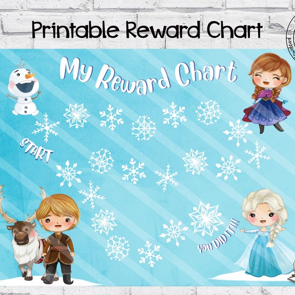 Frozen Behavior Chart - Etsy