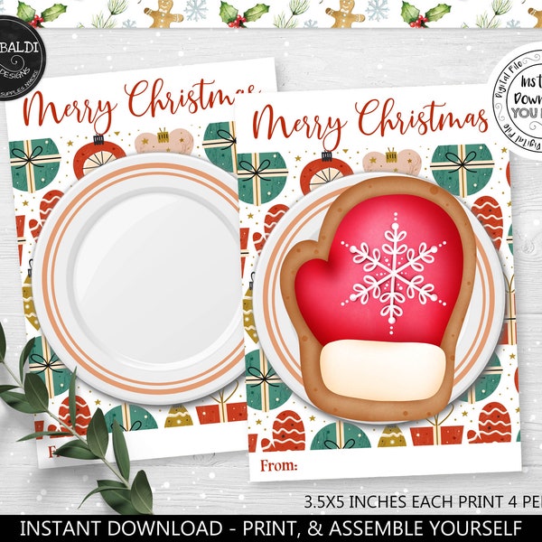 Christmas Cookie Card - Etsy