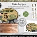 Editable Soldier Cake Topper Printable Army Cake Topper Camouflage ...