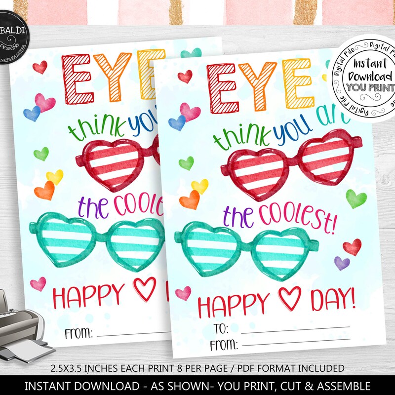 Sunglasses Printable - Etsy