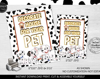 101 Dalmatians Birthday Party Candies 101 Dalmatians Party - Etsy