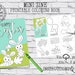 Printable Easter Coloring Page Mini Book, Easter Mini Zine Coloring ...