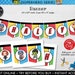 EDITABLE Superhero Pennant Banner Superhero Birthday Banner Instant ...