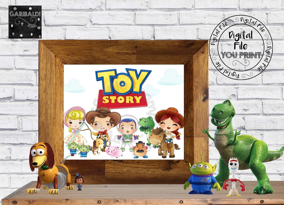 Printable Toy Story Character Sign, Toy Story Quotes, Toy Story ...