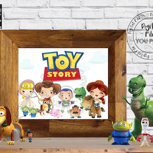Printable Toy Story Character Sign, Toy Story Quotes, Toy Story ...