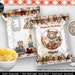 Editable Woodland Fall Chip Bag Wrapper Printable Autumn - Etsy