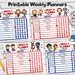 Printable Superhero Homeschool Planner, Superhero Schedule Chart, Daily ...