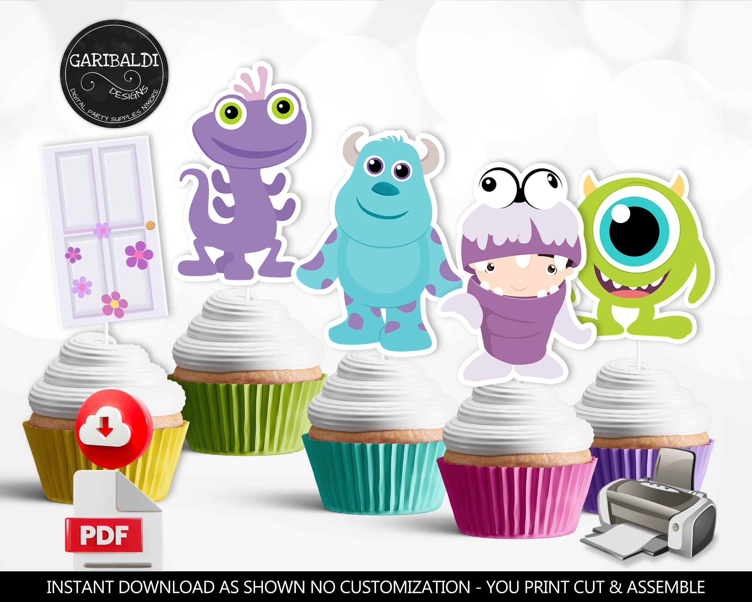 Monsters University Randall Cupcakes