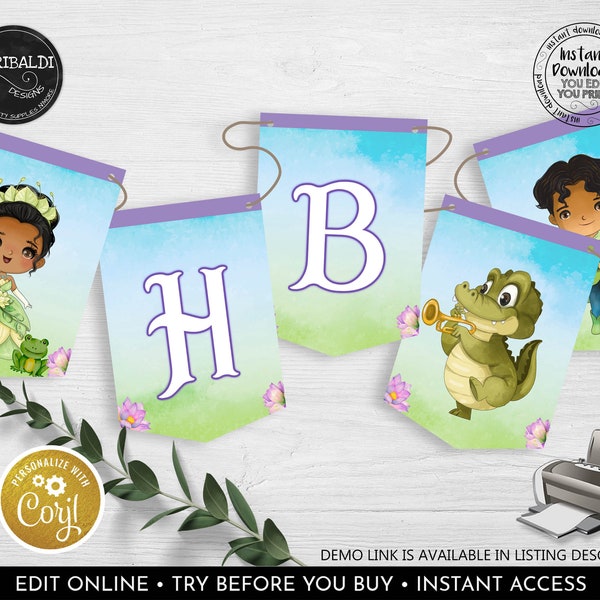 Princess and Frog Decorations - Etsy