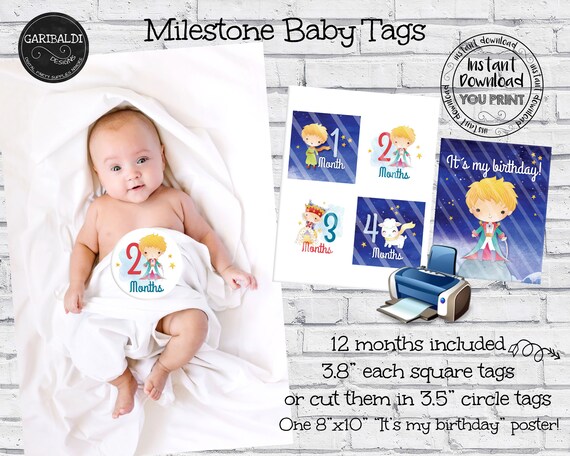 Little Prince Theme Favor Stickers