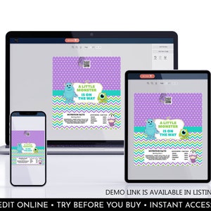 Editable Candy Bar Wrapper Monsters Chocolate Bar Wrapper Monster Baby ...