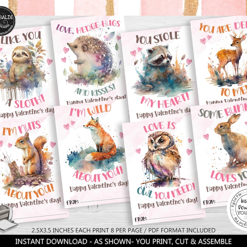 Owl Valentine Card - Etsy