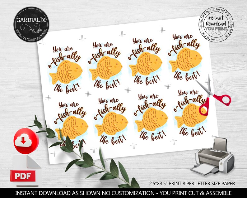 Teacher Appreciation Tags You Are Ofishally the Best Gift Tag Teacher ...