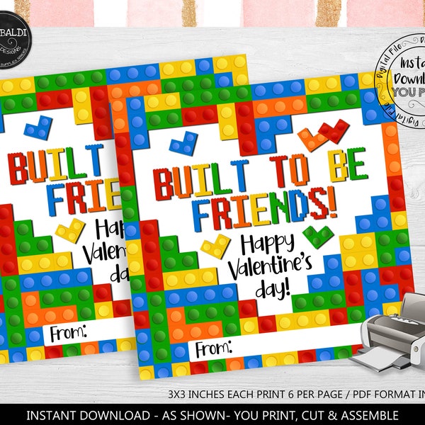 Valentine Blocks - Etsy