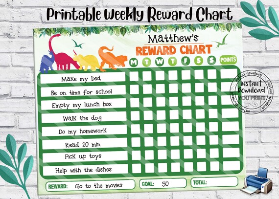 Instant Download Printable Dinosaur Homeschool Planner - Etsy