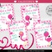 Printable Flamingo Valentine Cards, Kids Valentine Cards, School ...