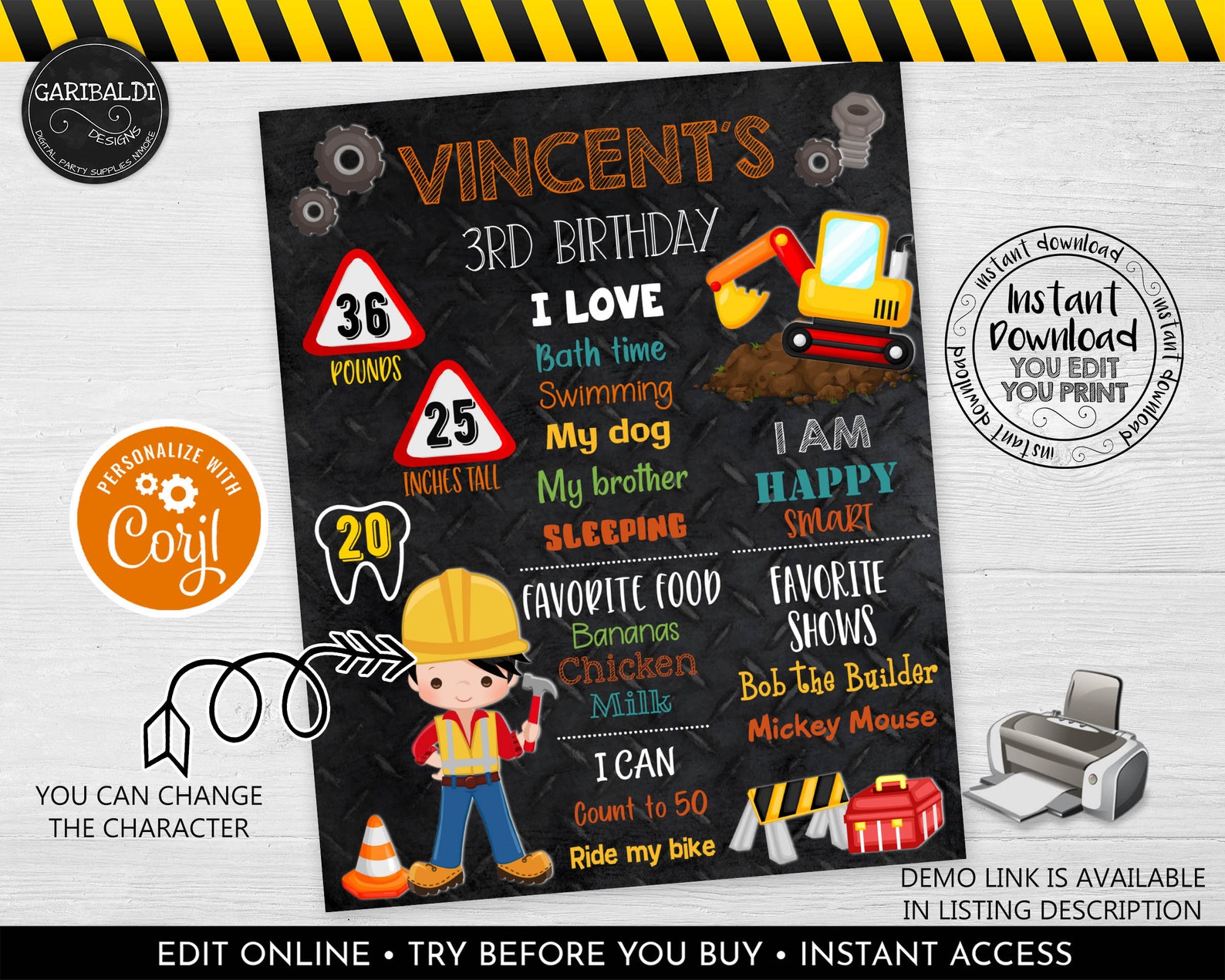 Editable Milestone Board Template Construction Milestone - Etsy