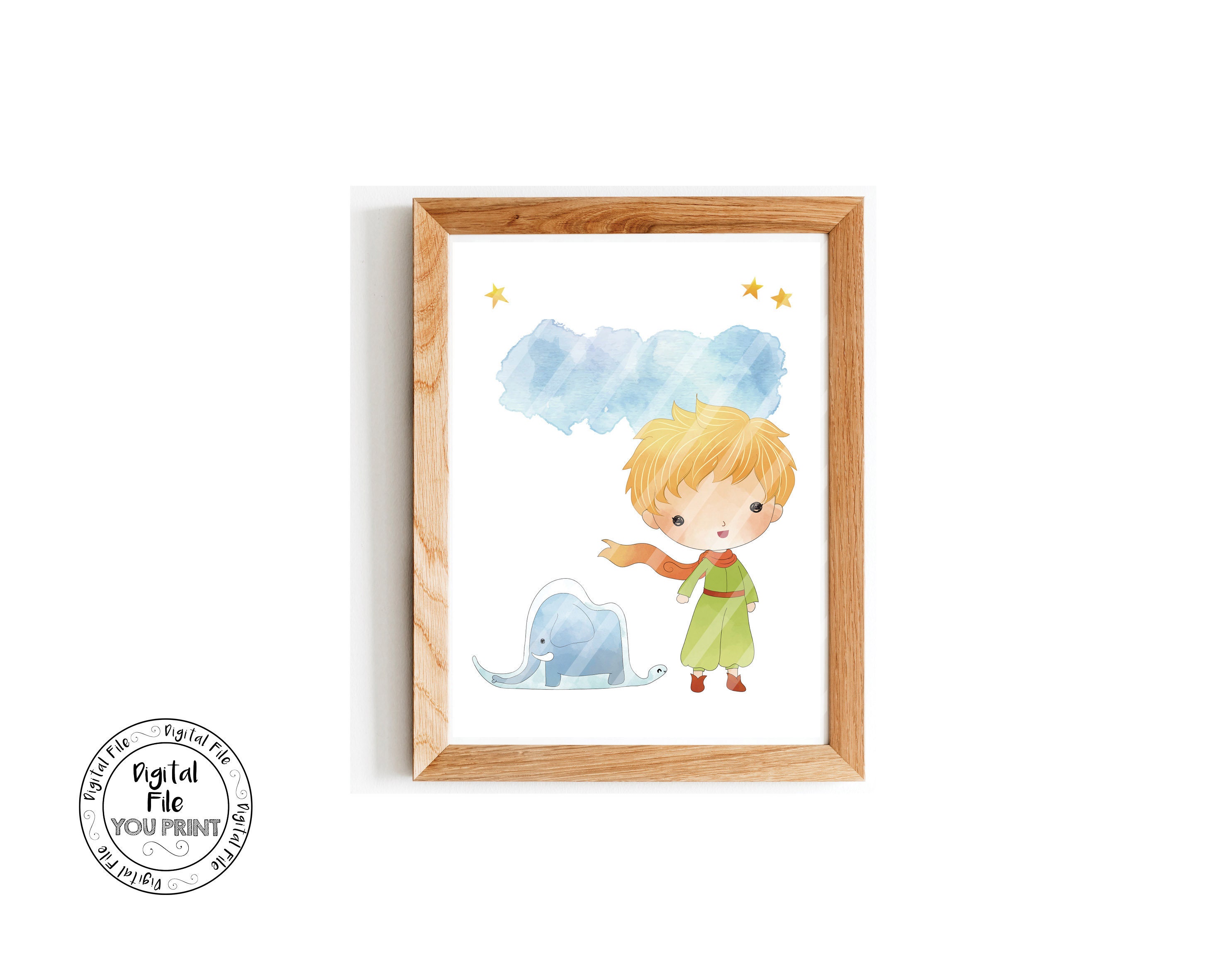 The Little Prince Nursery Wall Decor Little Prince Printable - Etsy