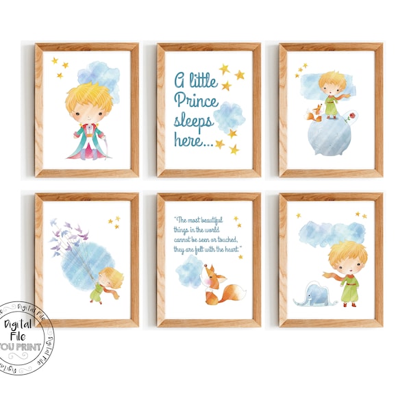 Printable Little Prince - Etsy