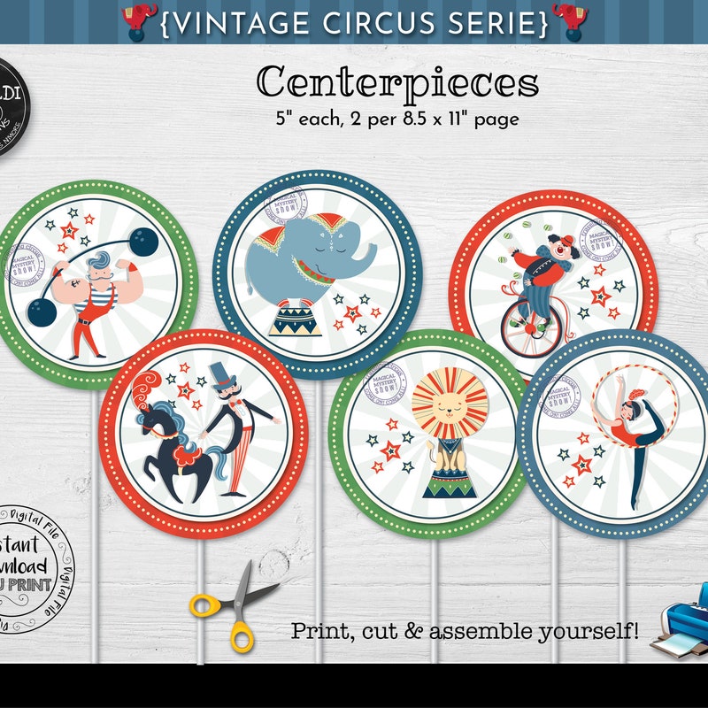 Circus Centerpiece - Etsy