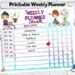 Printable Frozen Homeschool Planners, Frozen Schedule Charts, Daily ...