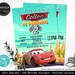 Editable Radiator Springs Race Cars Invitation Racing Cars Birthday ...
