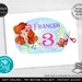 Editable Little Mermaid Cake Topper Printable Under the Sea ...