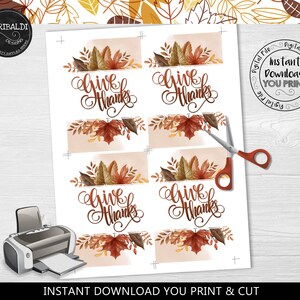 Printable Thanksgiving Cookie Card Printable Thanks Cookie Card Holder ...