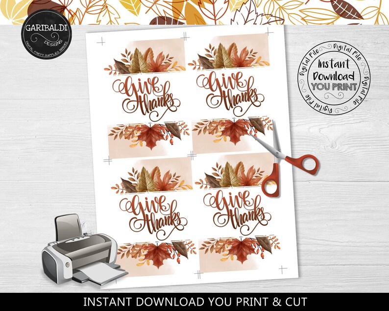 Printable Thanksgiving Cookie Card Printable Thanks Cookie Card Holder ...