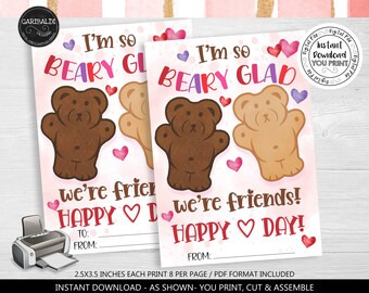 Teddy Bear Cards - Etsy