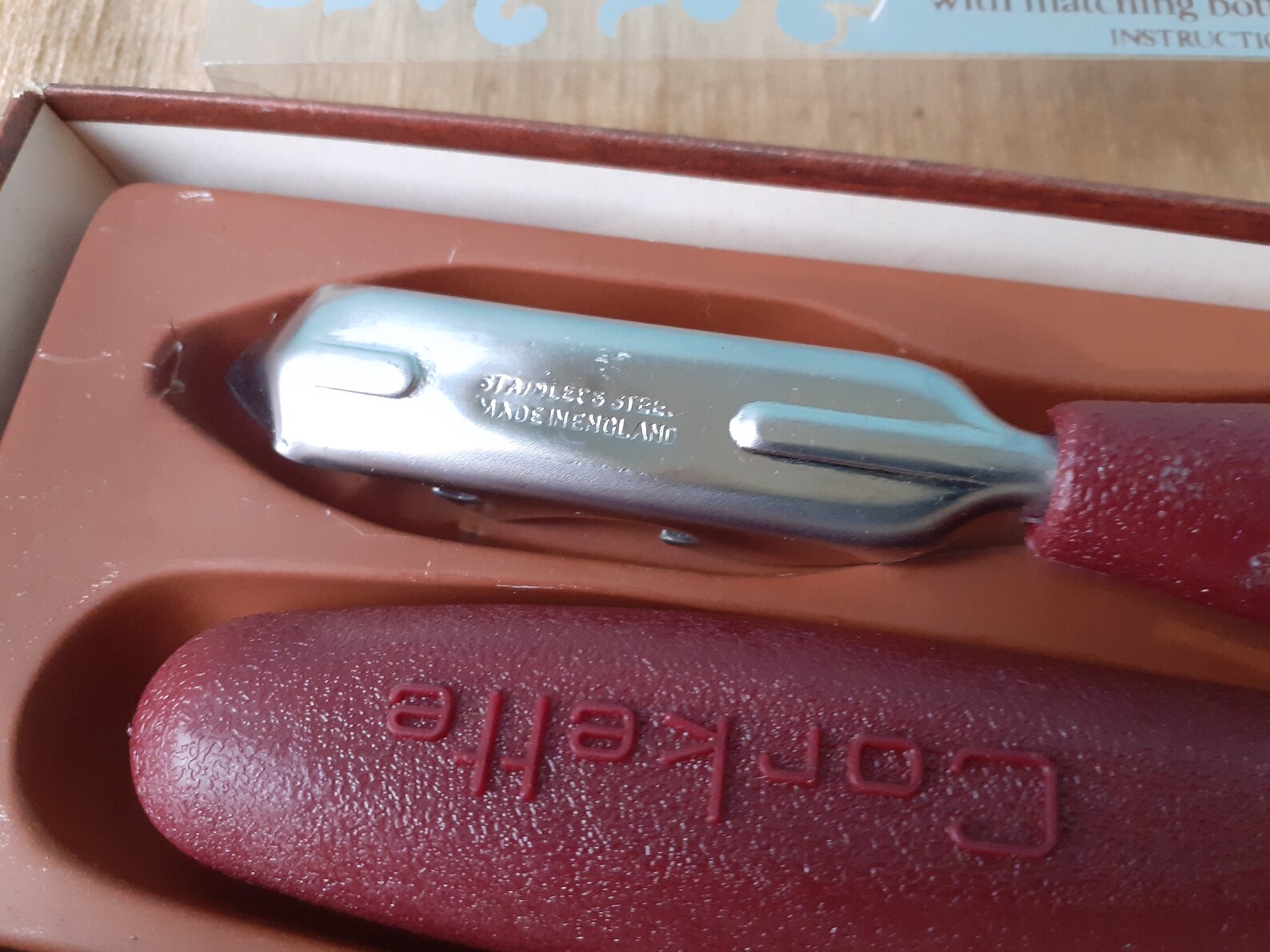 Spong Corkette Bar Set Air-lift Cork Extractor With Matching Bottle ...