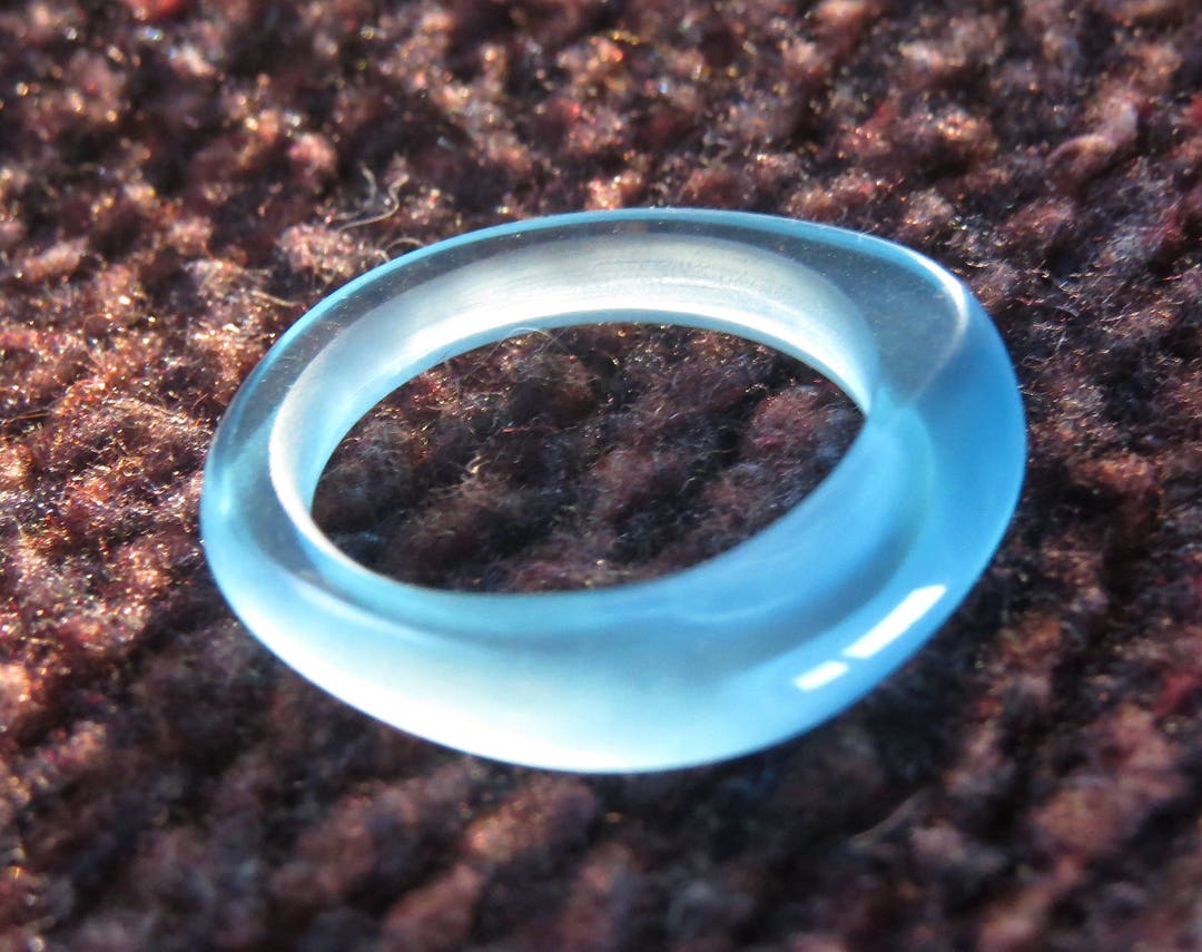 Blue Bowling Ball Ring Size 6 - Etsy