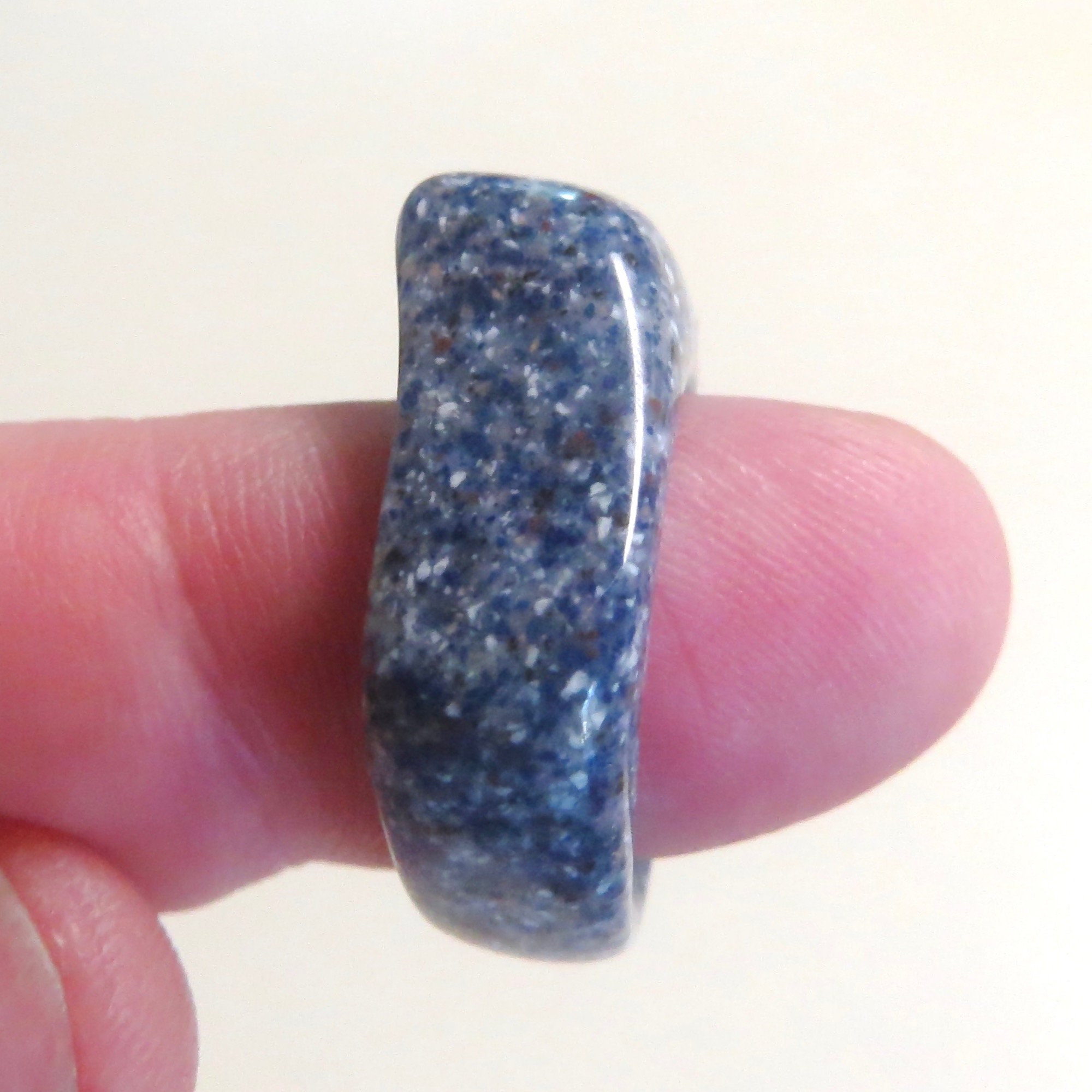 Anillo de Corian Azul tamaño 8 - Etsy España