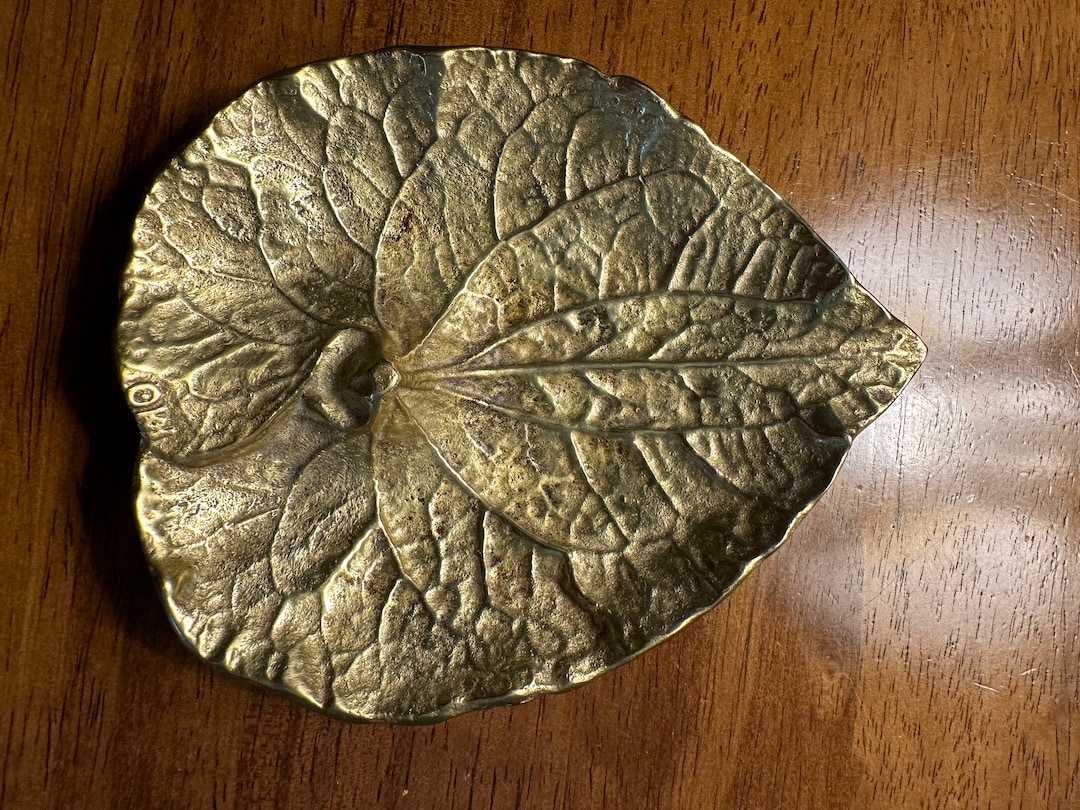 Oscar Hansen Brass Violet Leaf 1948 - Etsy