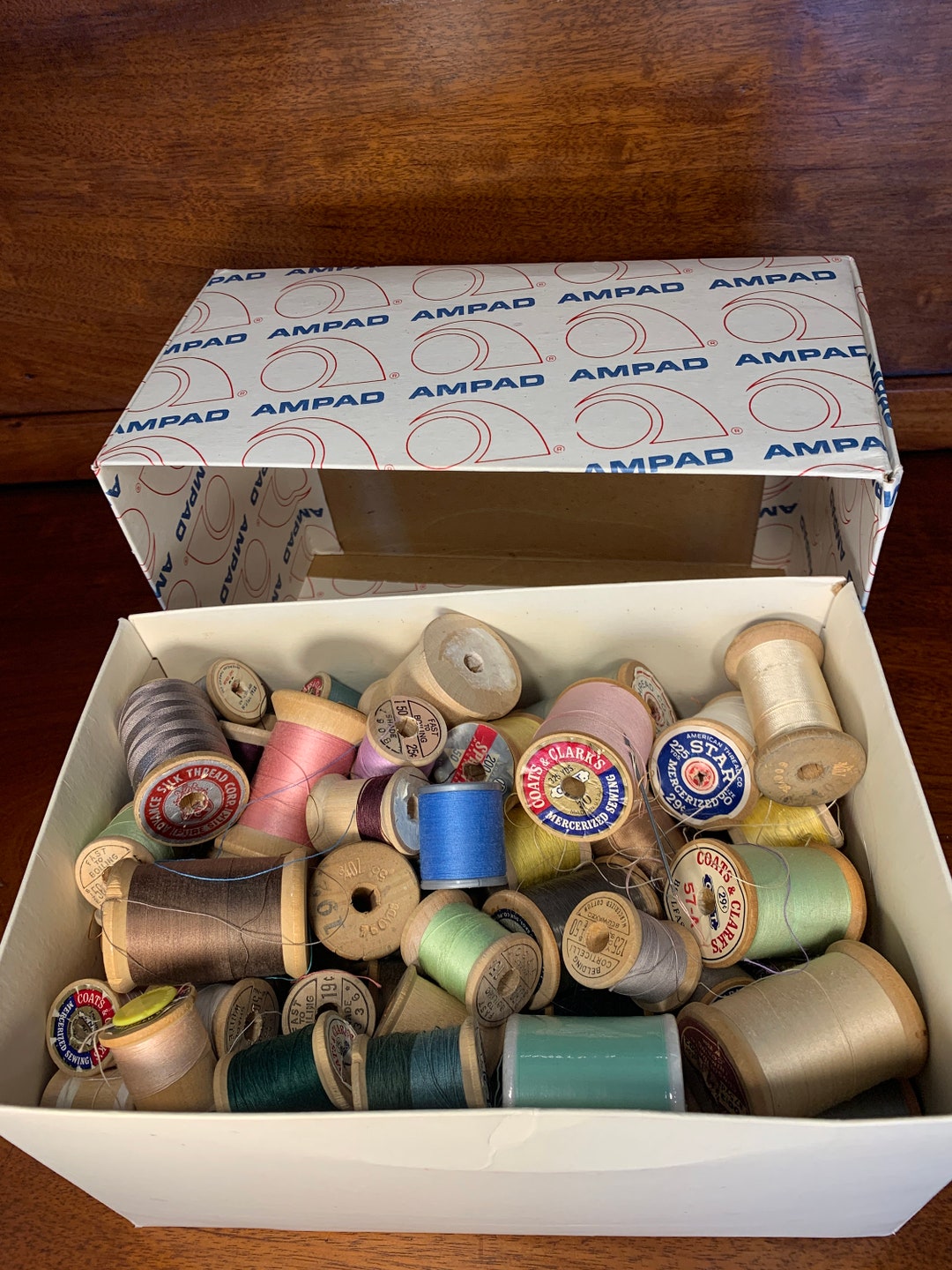 Vintage Threads and Spools - Etsy