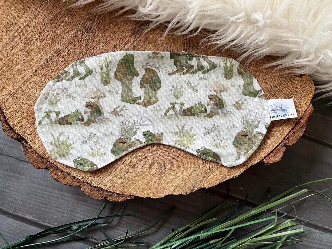 Rice Eye Mask - Frog & Toad Cotton - Etsy