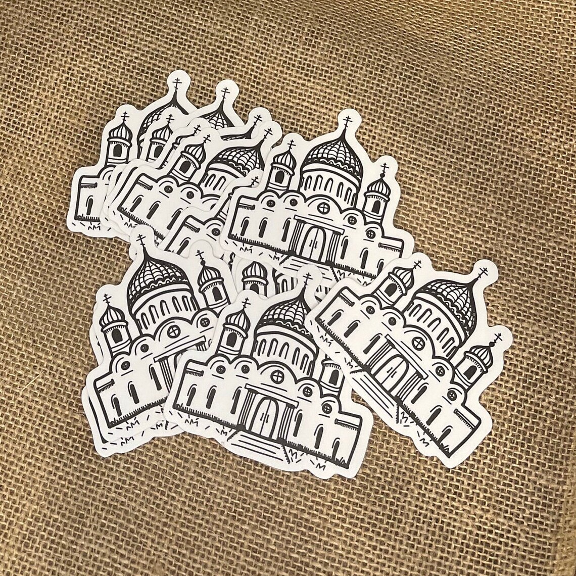 Orthodox Church Vinyl Sticker - Etsy